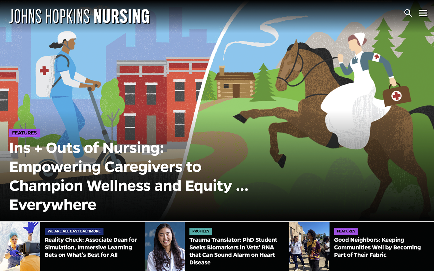 Higher Education Website Design | Johns Hopkins Case Study
